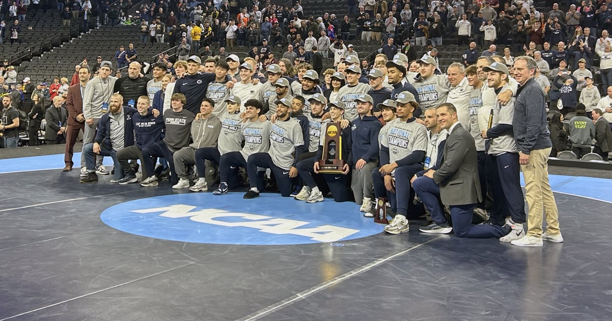 Penn State has 2 NCAA title winners; See the full list of champions here