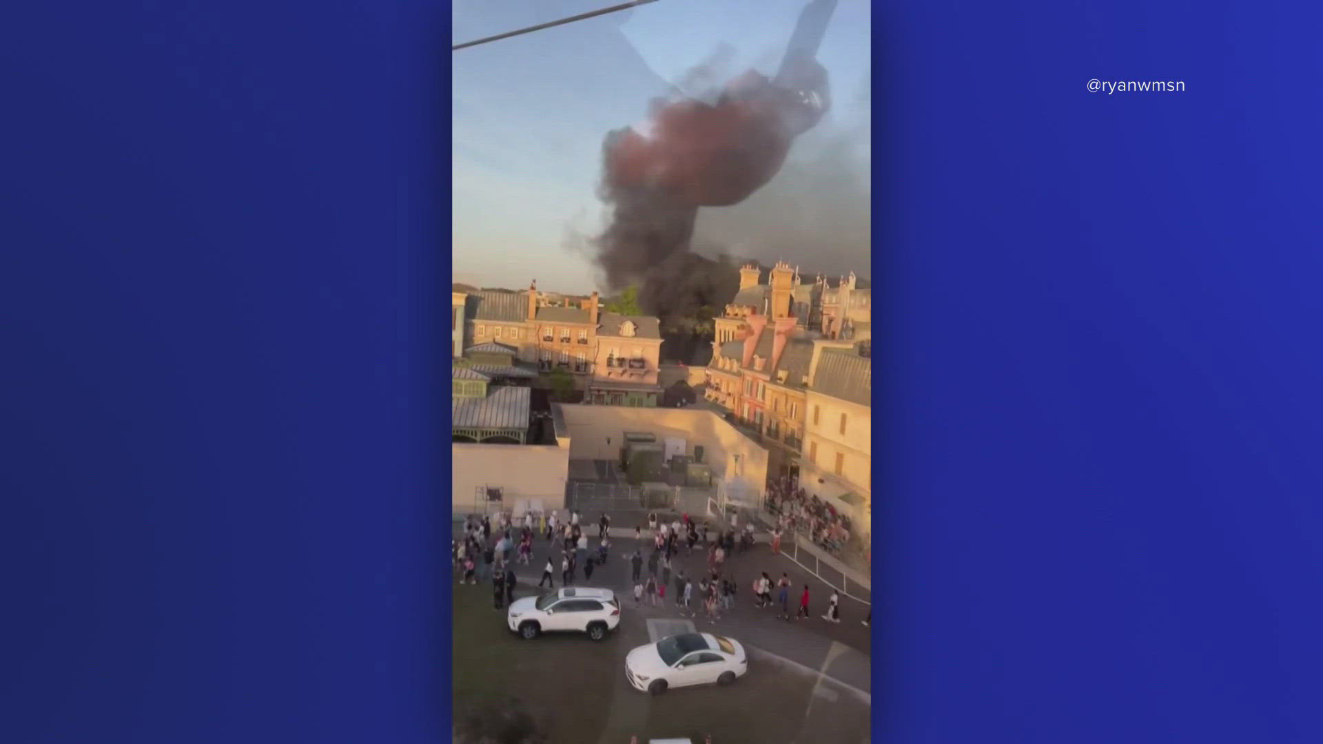 Fire breaks out at Disney's EPCOT theme park Fire breaks out at Disney's EPCOT theme park