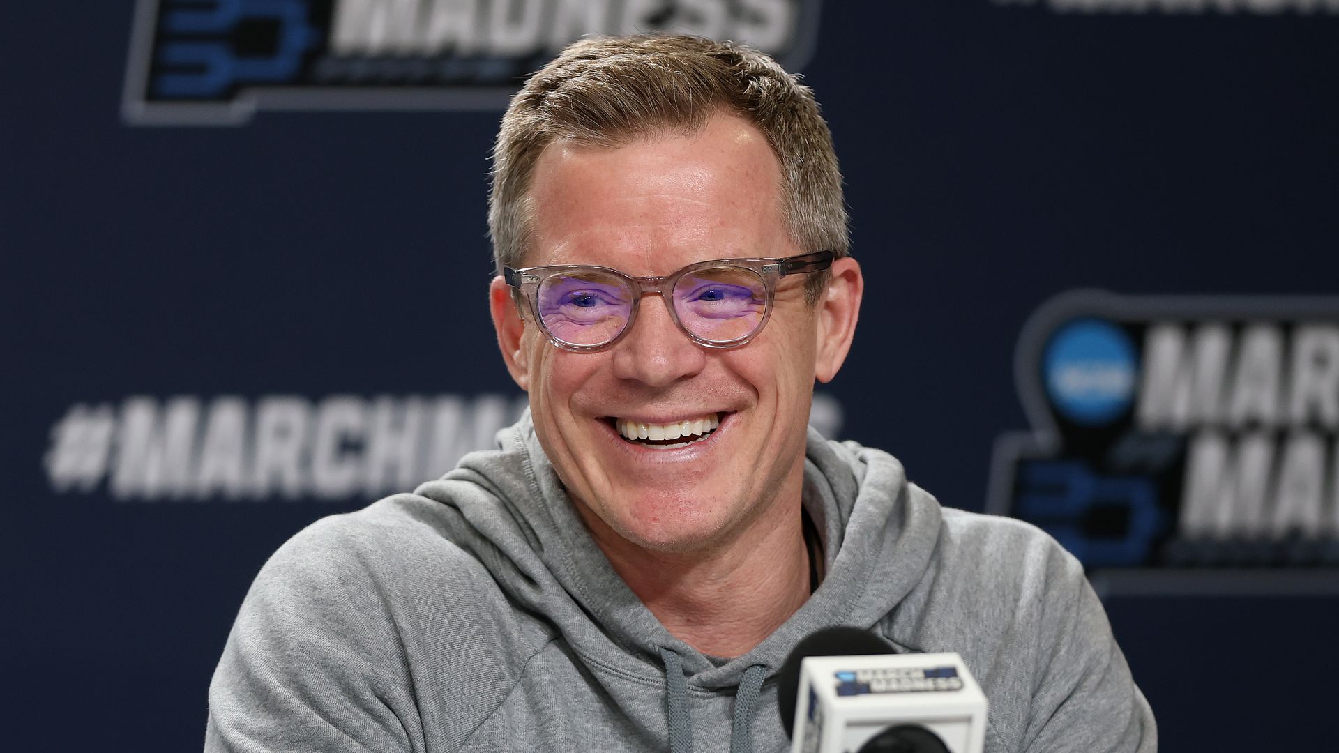 WATCH: Dusty May drenched in locker room celebration after Michigan’s ...