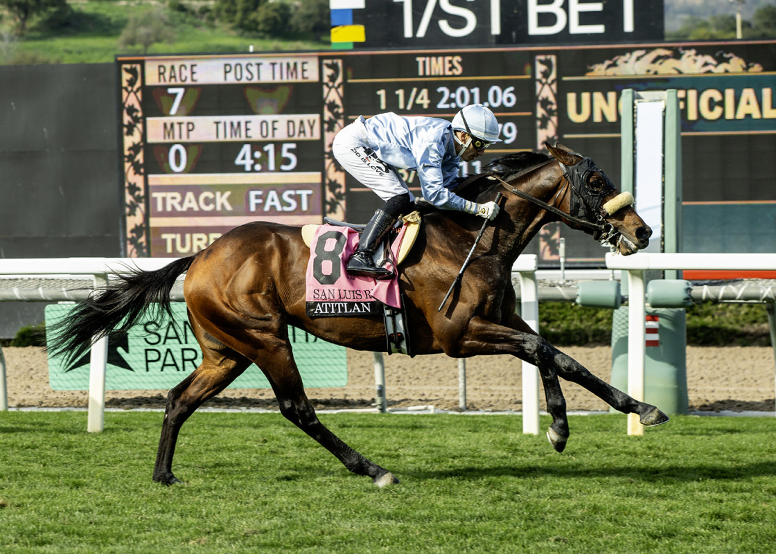 Atitlan Captures San Luis Rey On Big Day For Jockey Hector Berrios