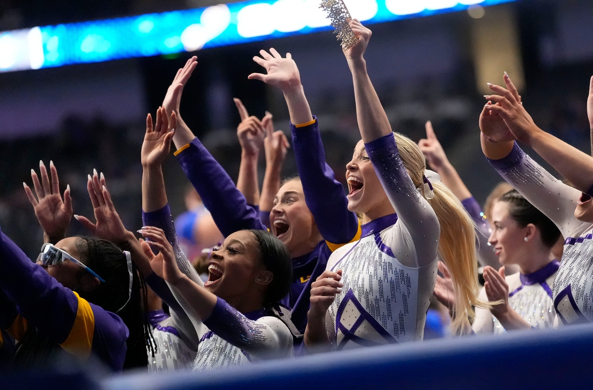 Remarkable photos from Livvy Dunne, LSU's SEC gymnastics championship ...