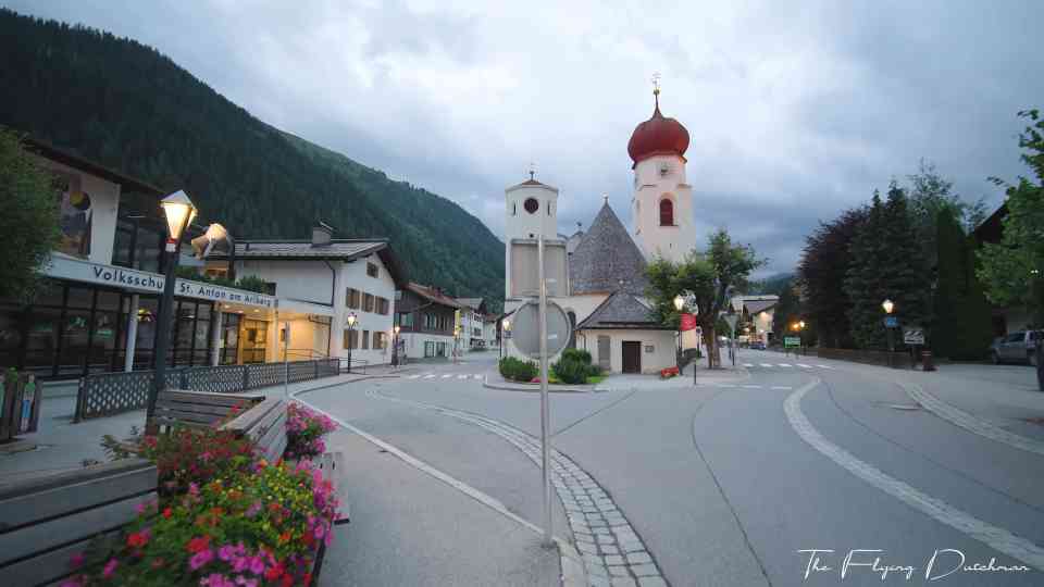 장크트 안톤 암 아를베르크 - 오스트리아 티롤에서의 아름다운 저녁 산책