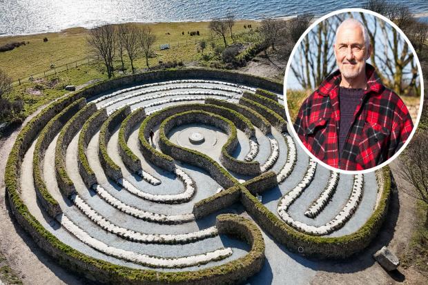 9 photos as 'world's biggest' labyrinth of its kind opens in Cornwall