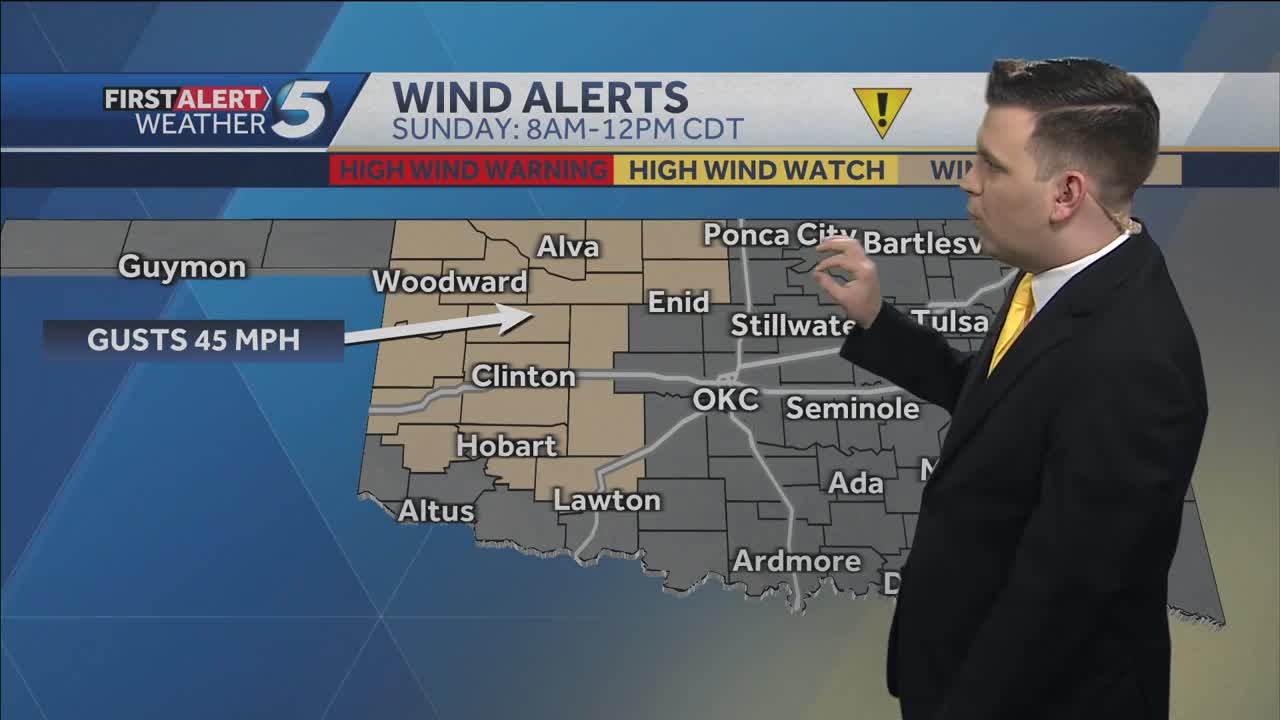 Sunday March 23rd, 2025 FORECAST: Breezy Day Ahead