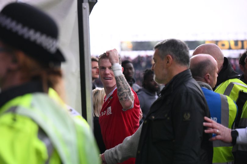 Wrexham's James McClean targeted by fan as police forced to intervene