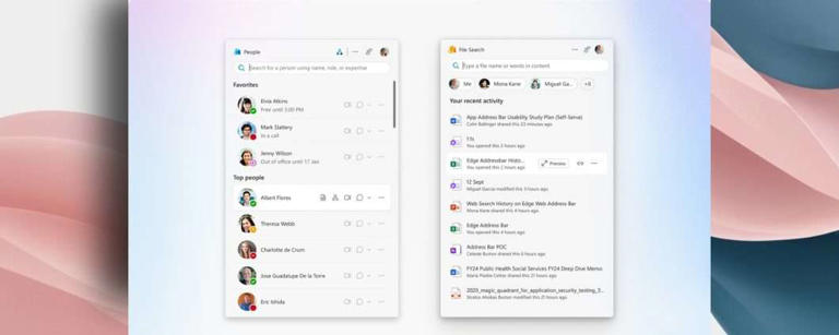 Microsoft 365: nuove app People e File Search