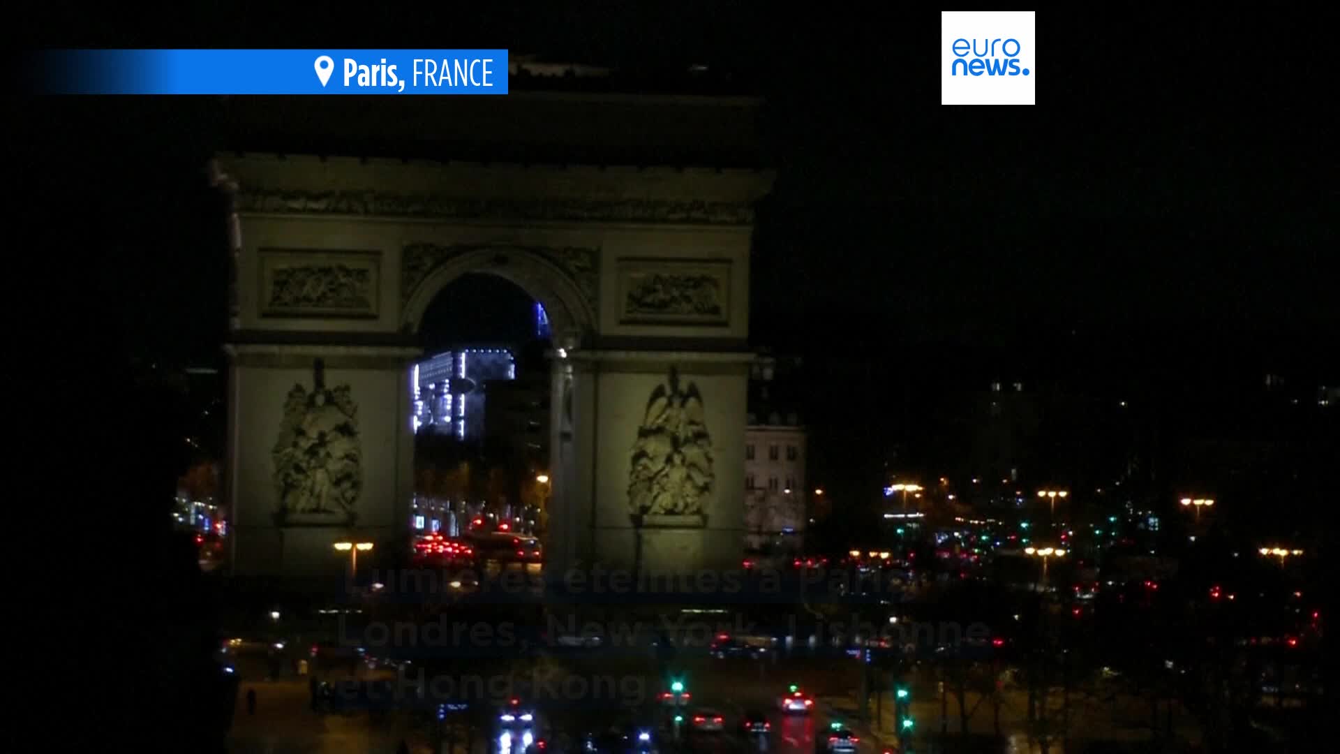 Earth Hour 2025 : de grands monuments éteints dans plusieurs grandes villes