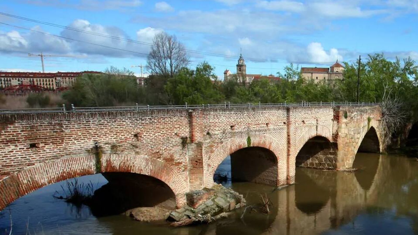 Así era el puente de Talavera de la Reina antes de ser derrumbado por ...