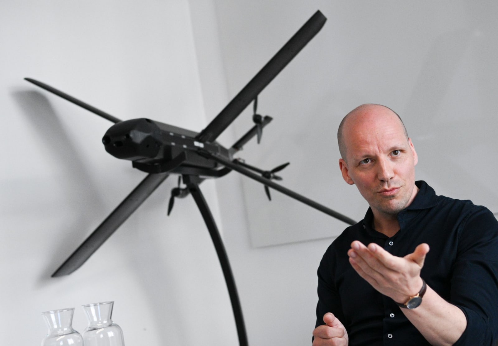German AI boss: 'Drone wall' on NATO eastern flank possible in a year