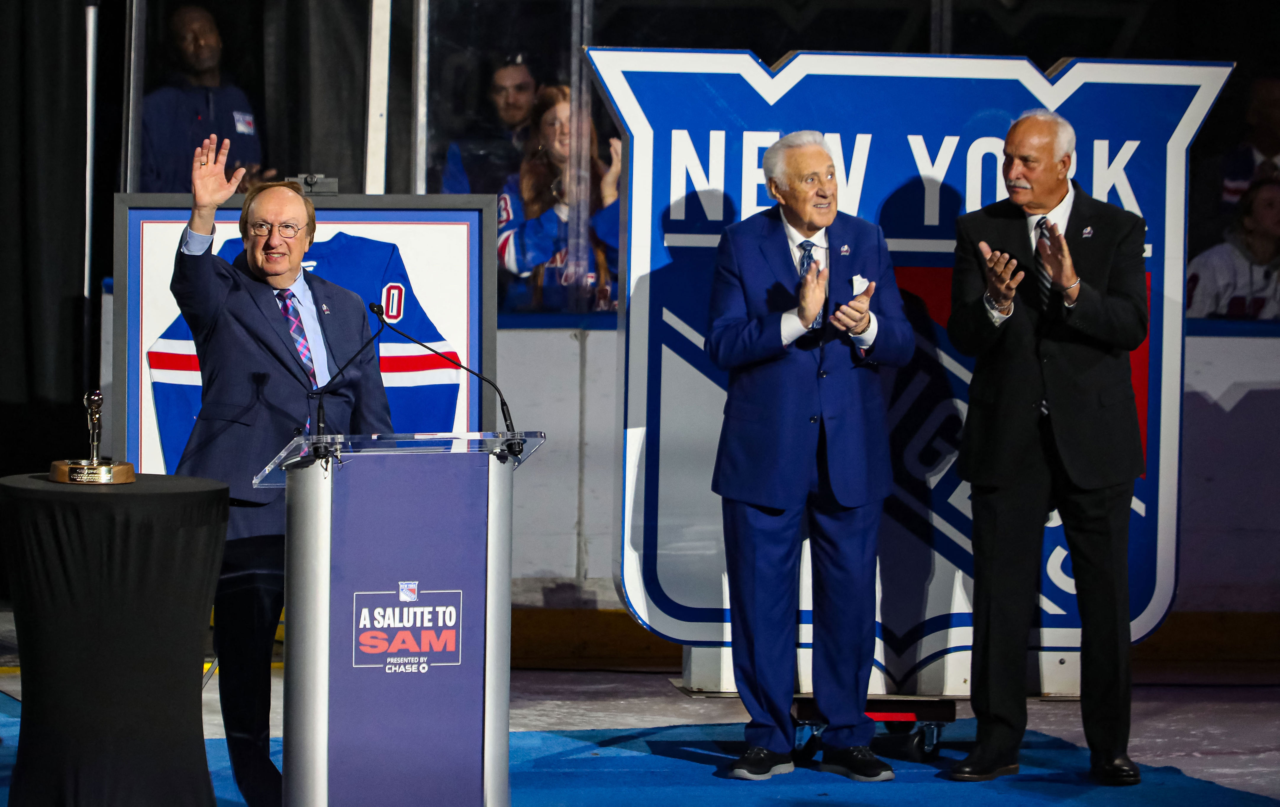 On Sam Rosen day, Rangers pull off clutch win against Canucks