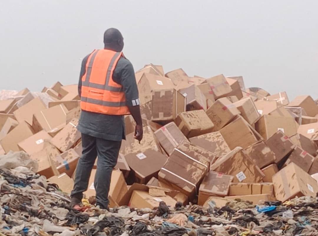 PHOTOS: Customs, others destroy expired, illicit drugs in Lagos