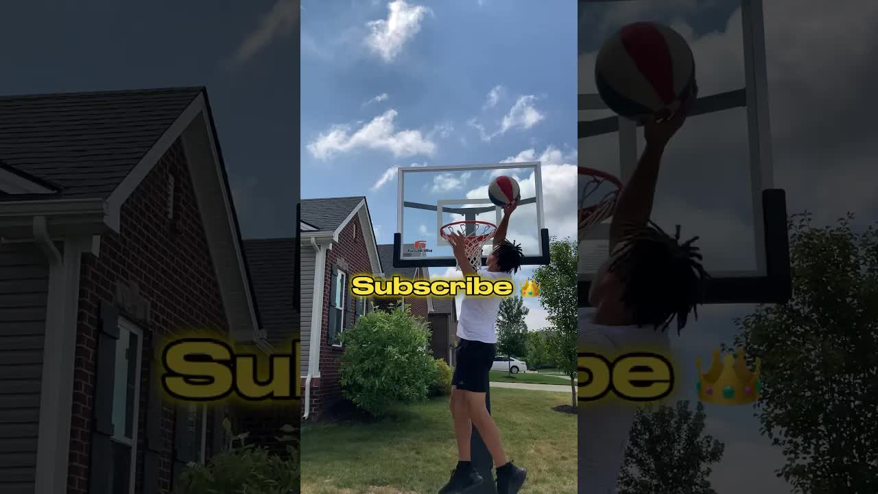 Amazing Basketball Dunks - Backyard Skills
