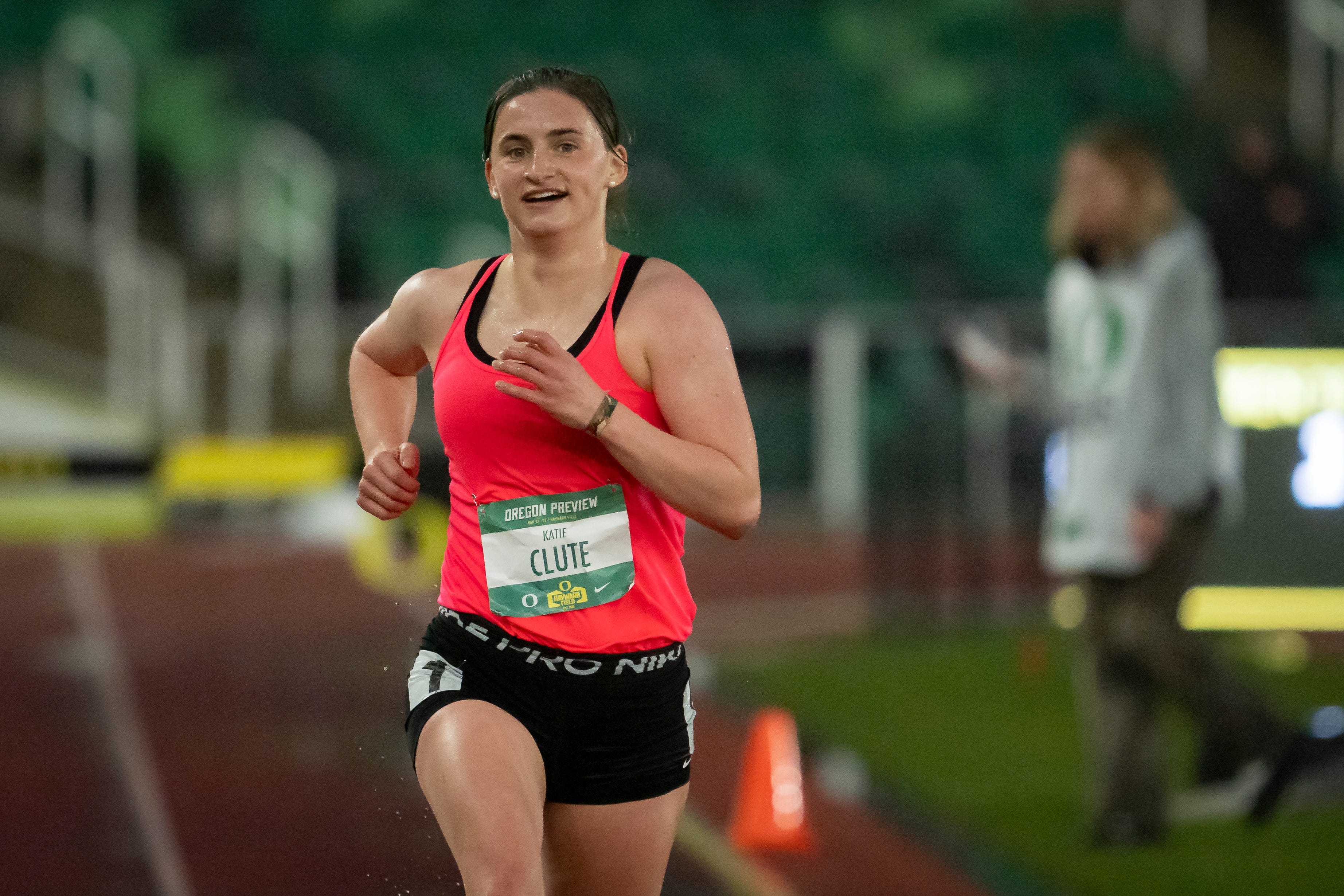 Katie Clute makes her return to Hayward Field in steeplechase at Oregon ...