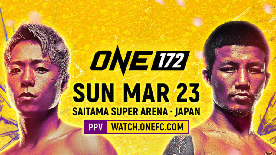 ONE 172: Takeru vs. Rodtang free live fight card results and highlights