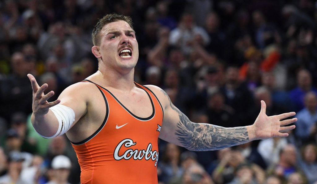 Wyatt Hendrickson upsets Gable Steveson in ‘craziest moment in NCAA ...