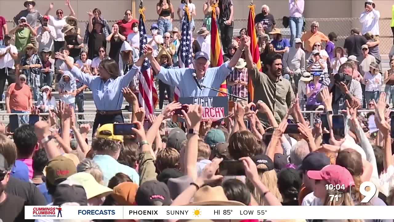 Bernie Sanders, AOC hold rally in Tucson on Saturday