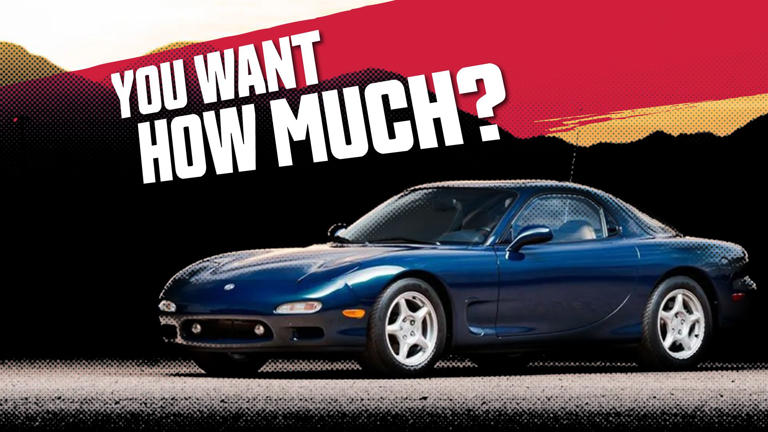 Here's How Much You'll Pay For A Mint Mazda RX-7