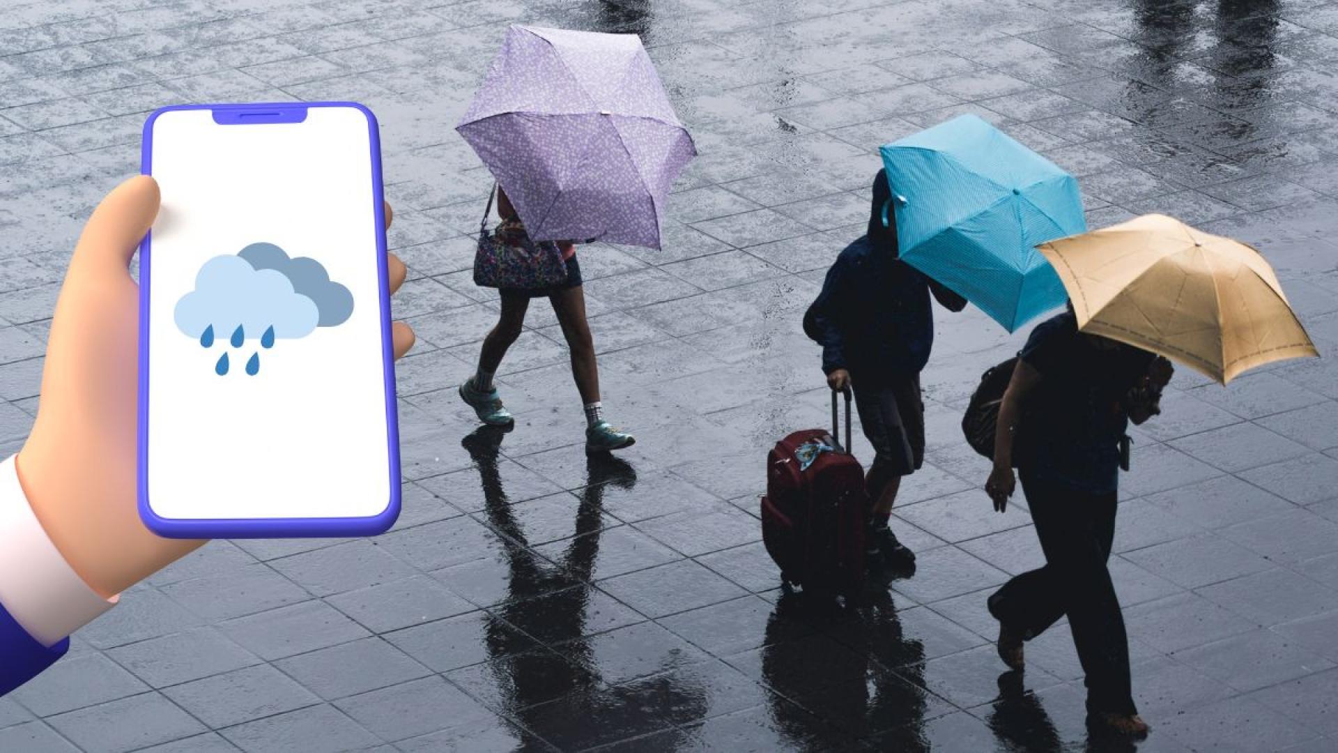 La borrasca Martinho trae lluvias fuertes: cinco aplicaciones para ...