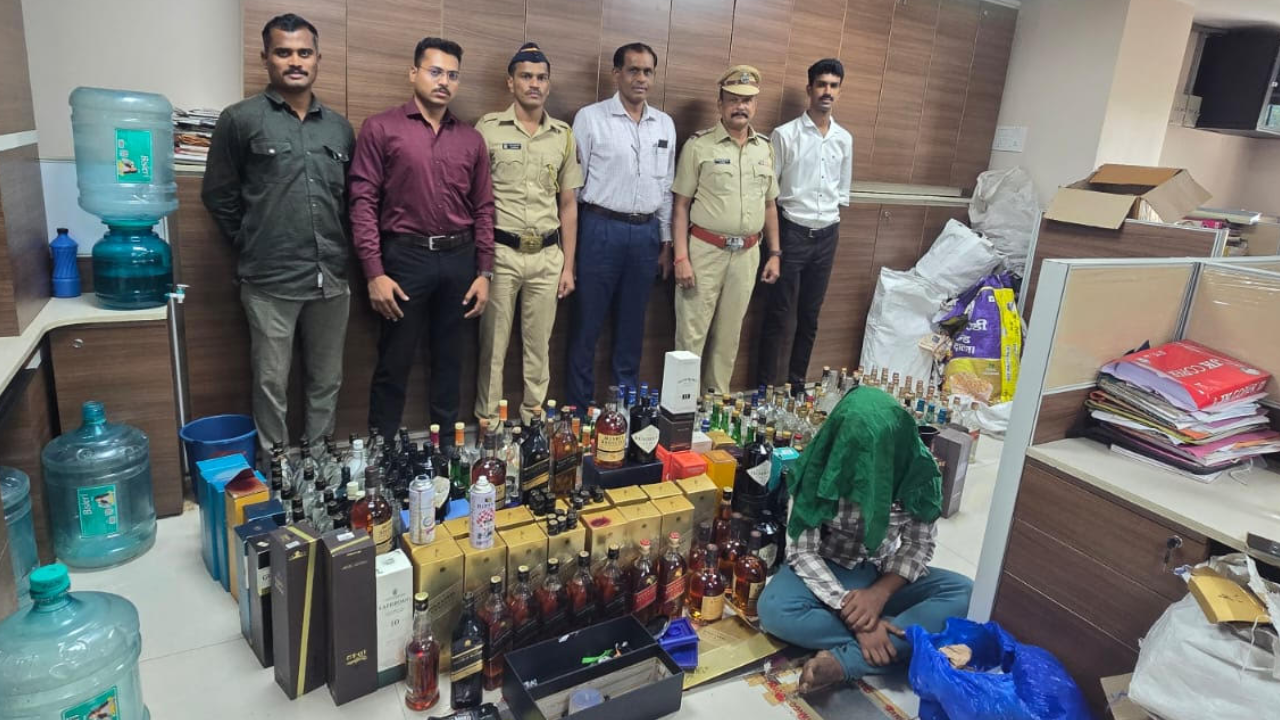 Dharavi fake liquor racket busted: Rs 4.32 lakh worth of counterfeit ...