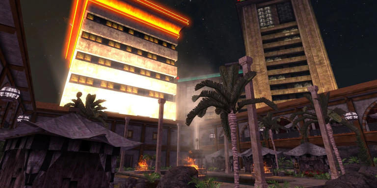Fallout: New Vegas Fan Recreates The Strip From The Concept Art