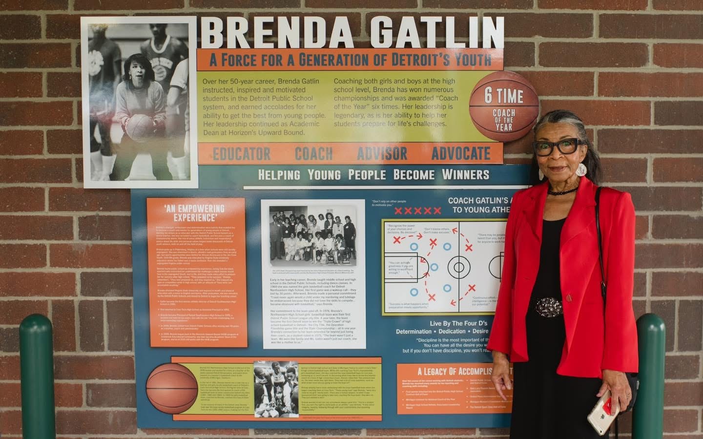 Brenda Gatlin was first female head coach of a boys varsity basketball ...