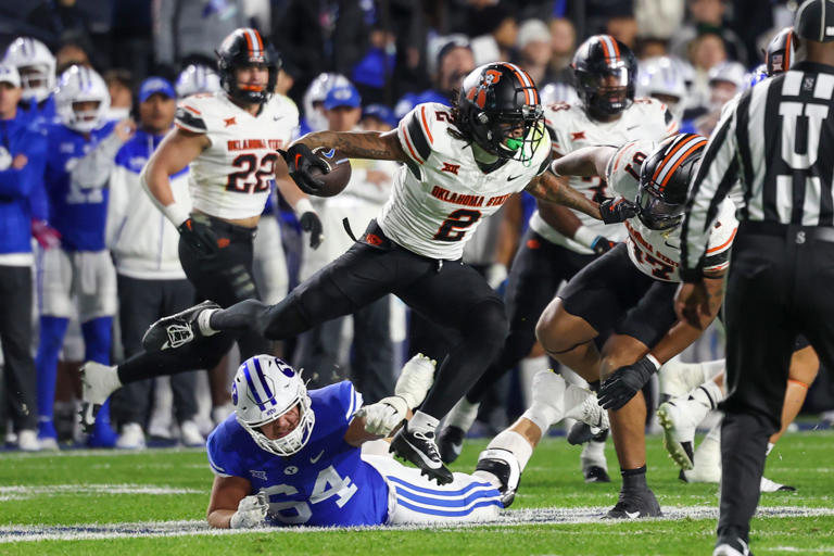 New Orleans Saints scout Oklahoma State cornerback at a private workout ...