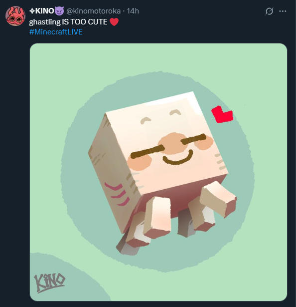 Minecraft Announces Happy Ghasts — New Mob Yip Yip!