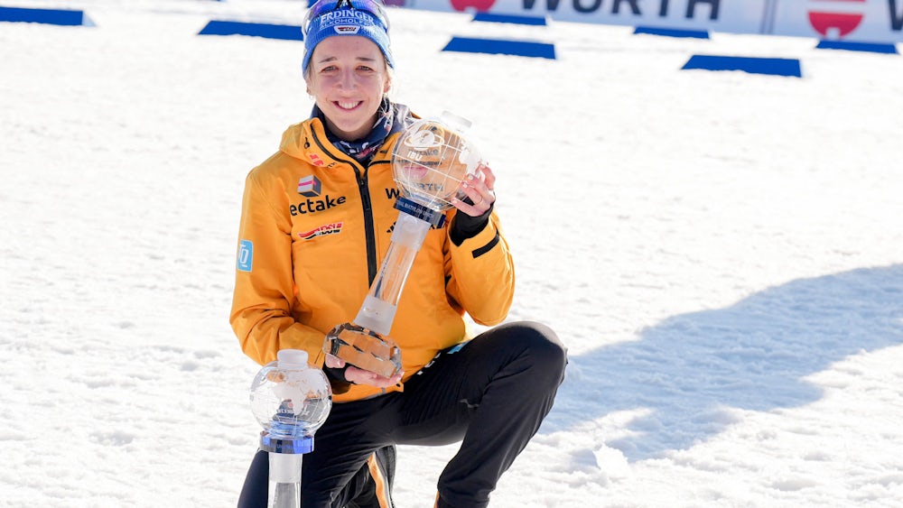Biathletin Franziska Preuß: Sturz, Tränen und schließlich der ganz ...