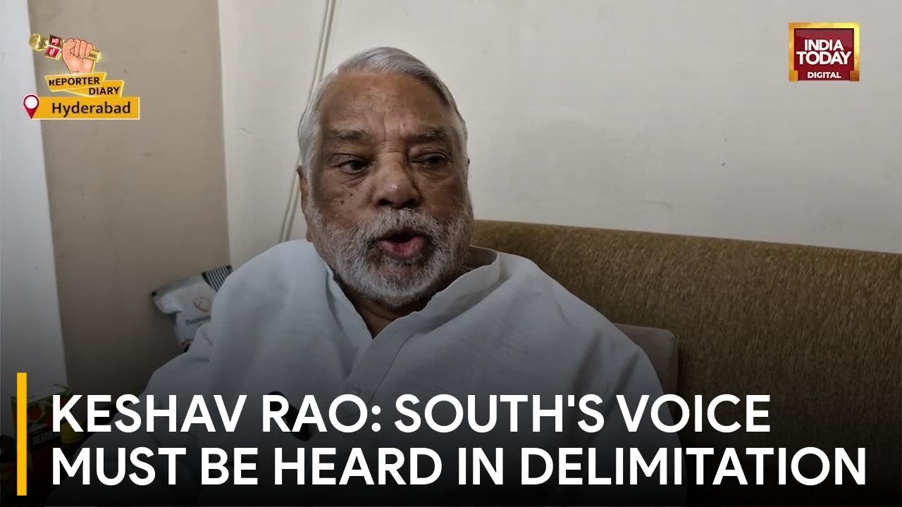 Delimitation debate: Congress leader Keshav Rao calls for all-party ...