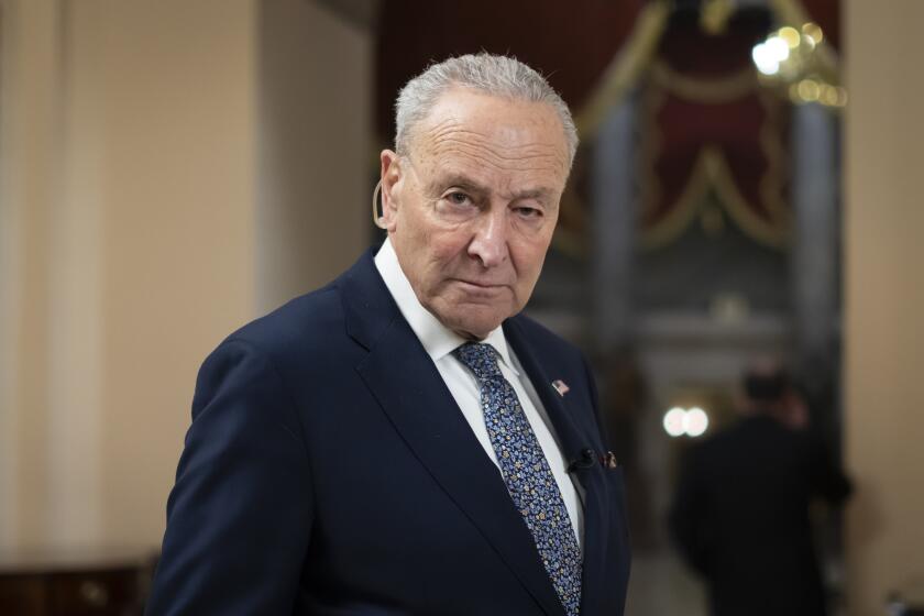 Schumer says he won't step down as Senate Democratic leader despite GOP ...
