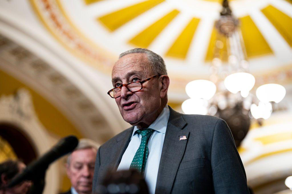 Chuck Schumer says he is not stepping down Chuck Schumer says he is not stepping down