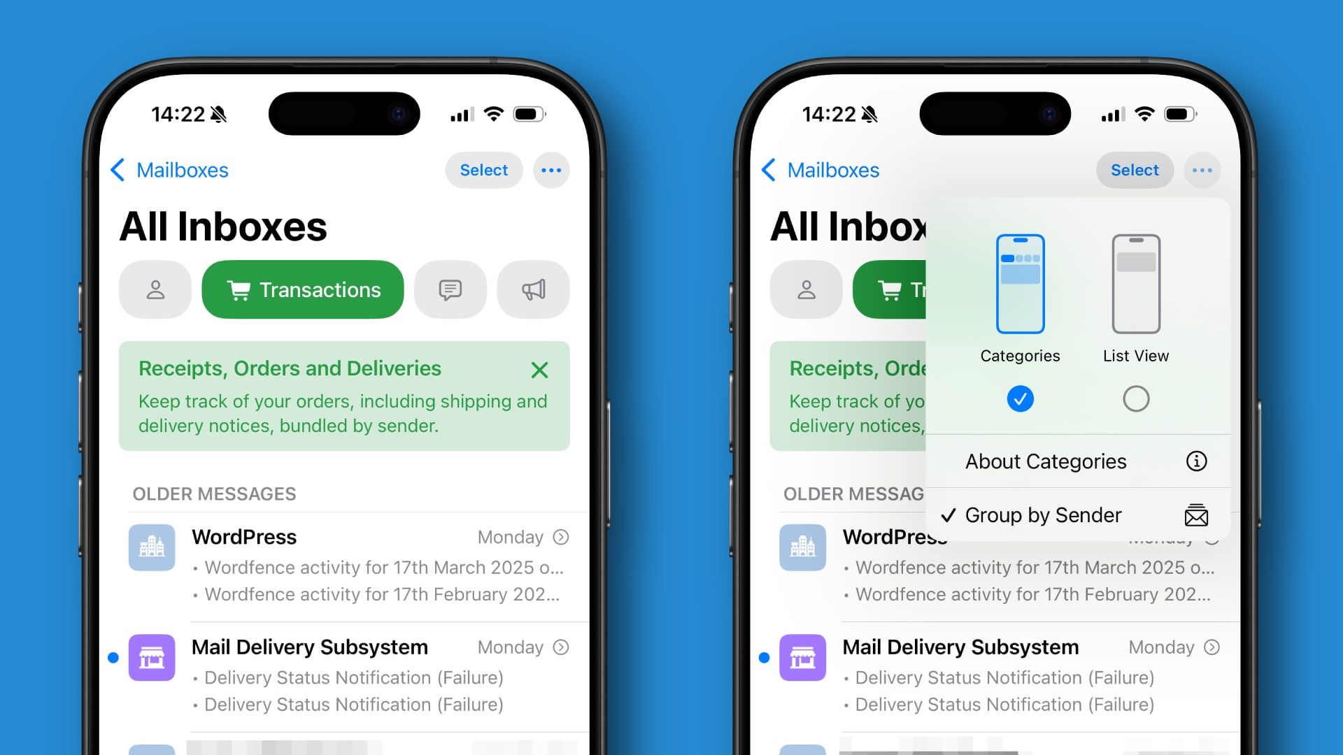 How to turn off Mail categories on iPhone, or customize them to your needs