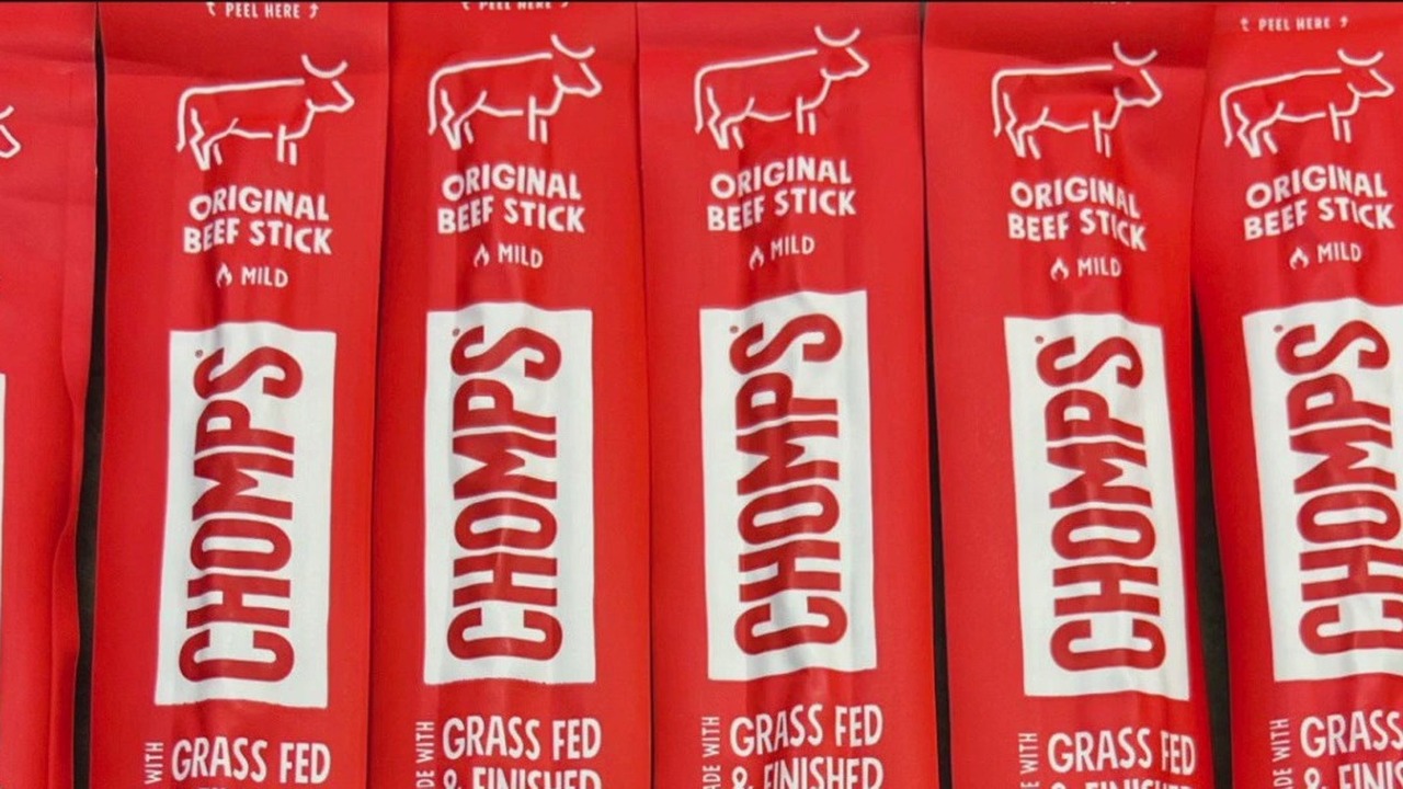 Nearly 30,000 pounds of Chomps Beef Sticks recalled