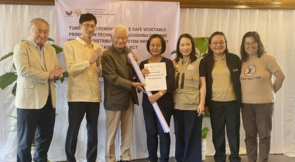 Japan turns over cold storage and agri facilities to LGU