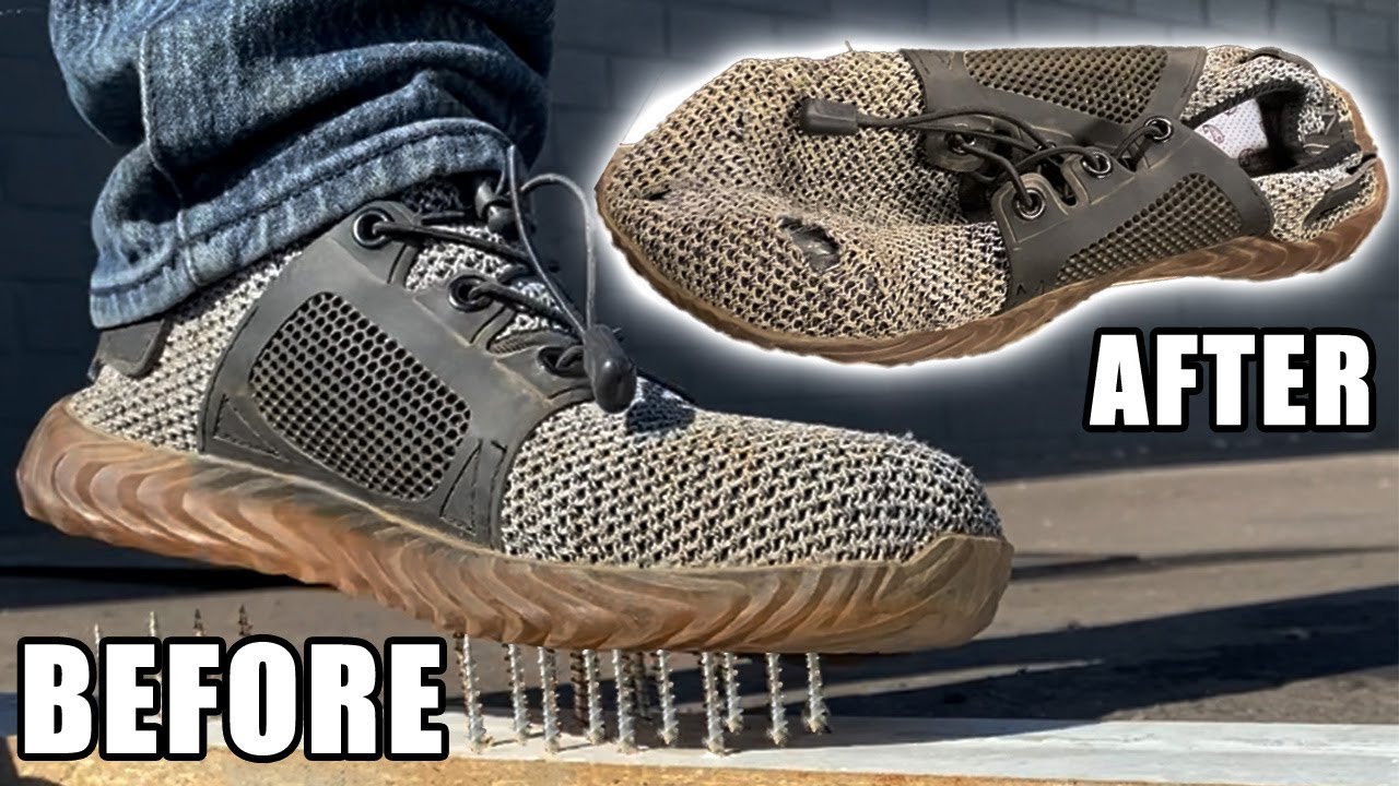 "Indestructible" Shoes Vs. Machine Shop