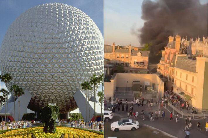 Fire Erupts at Walt Disney World’s Epcot Theme Park amid Busy Spring ...