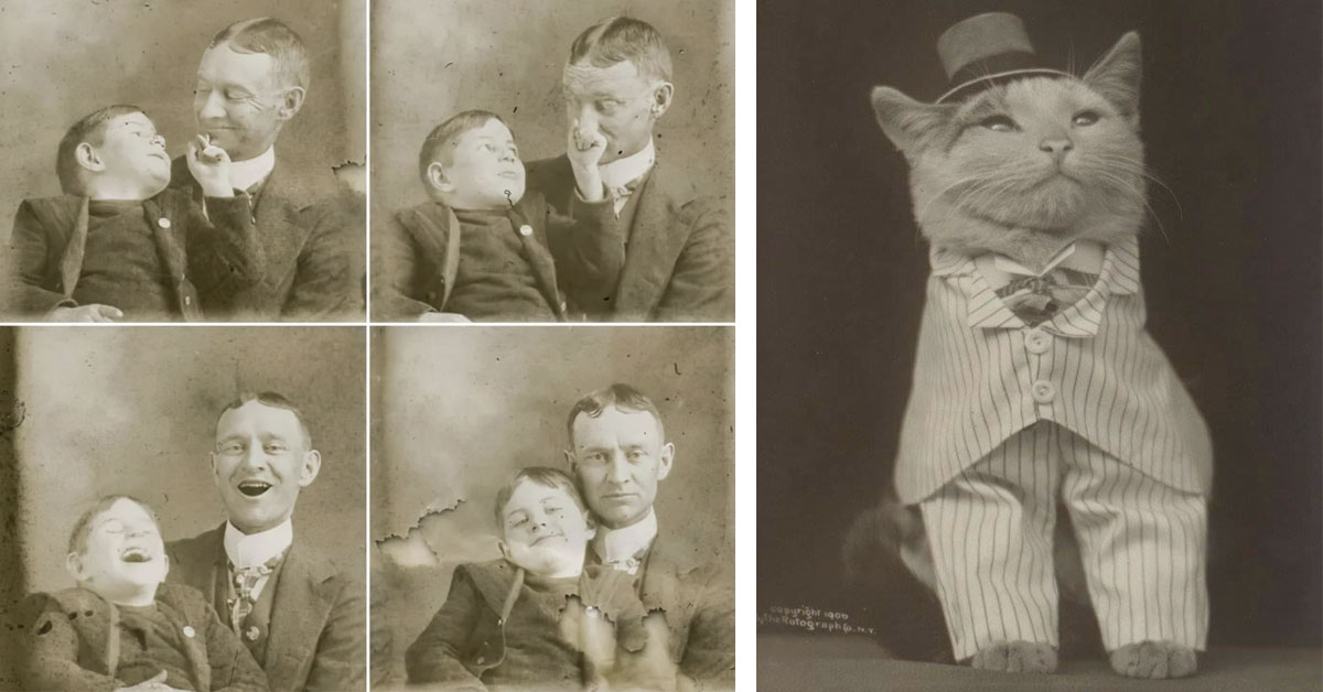 21 Vintage Photos and Portraits Showing People Have Always Been Silly