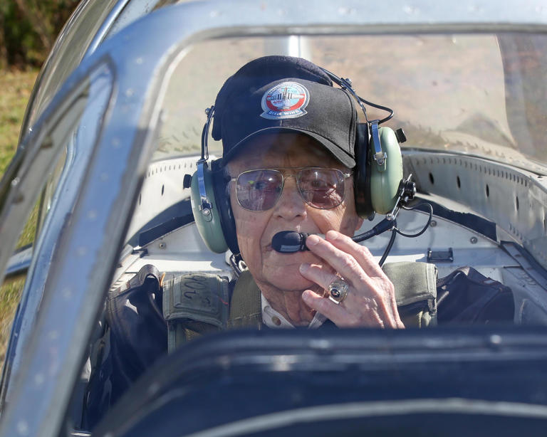 WWII P-51 Pilot Recalls Being Shot Down in Combat