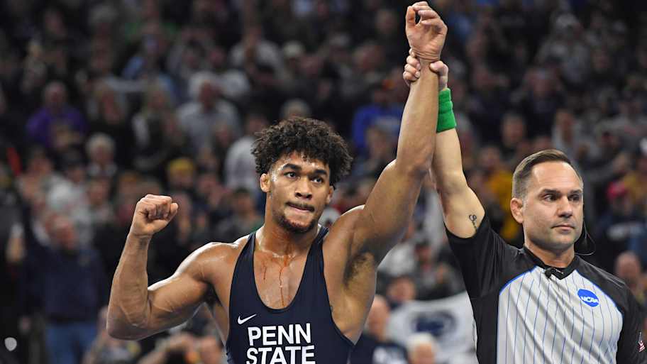 What Penn State Wrestling Coach Cael Sanderson Said After the NCAA ...