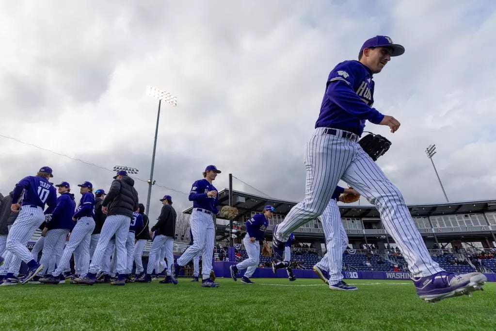 Washington Baseball fails to sweep Illinois, falling 3-1 in Easter finale