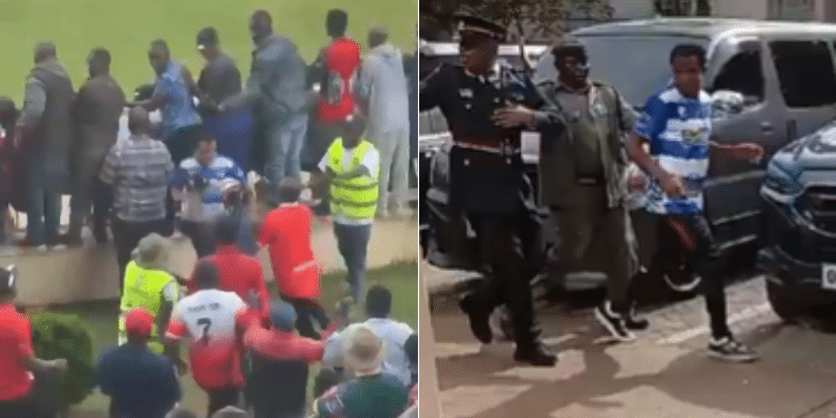 Peter Salasya Beaten and Chased Out of Nyayo Stadium