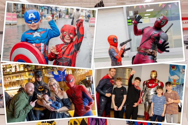 Families dust off their capes as Superhero Saturday flies back into ...