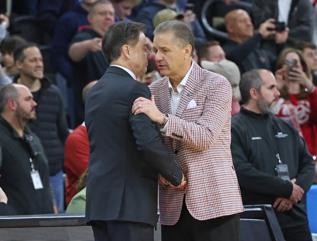 John Calipari’s wife and daughter in tears after Arkansas’ March ...