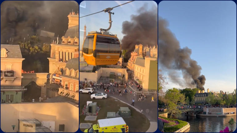 Walt Disney World fire at EPCOT: Photos, videos, what happened