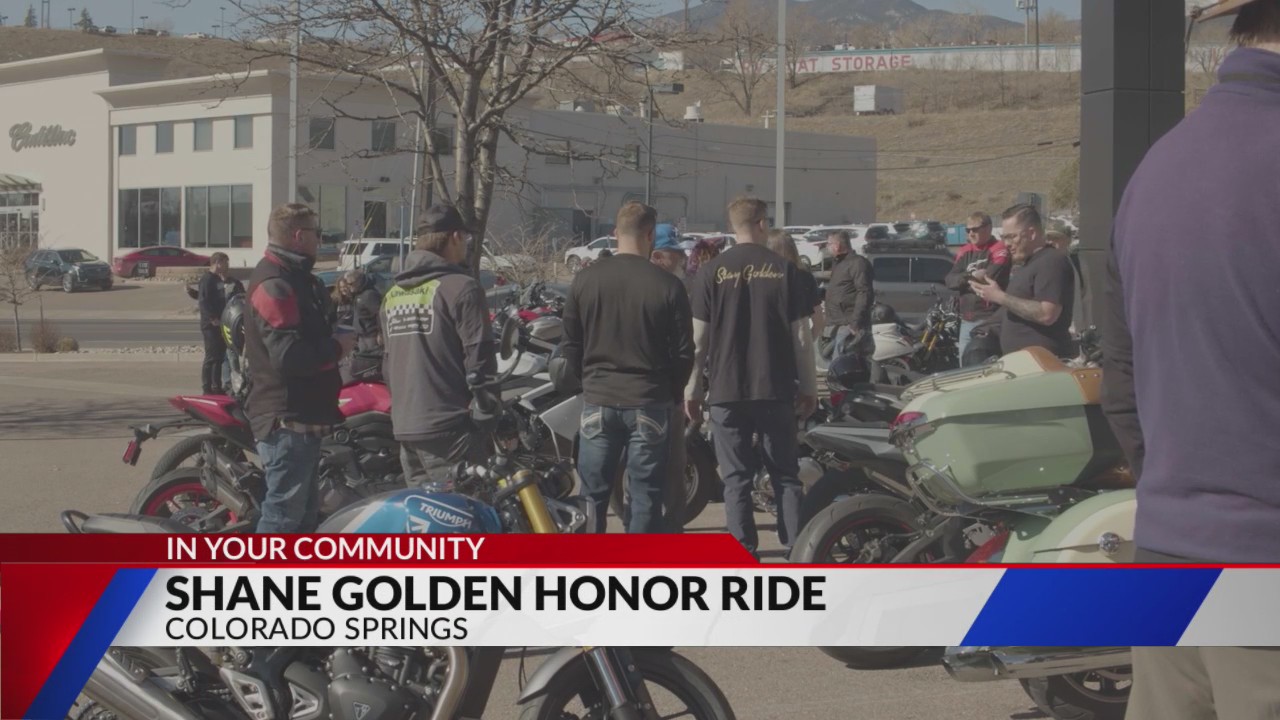 Honor Ride held in memory of Shane Golden