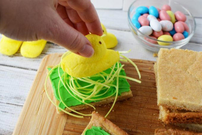 PEEPS Easter Sugar Cookie Bars Make a Great Easter Treat!