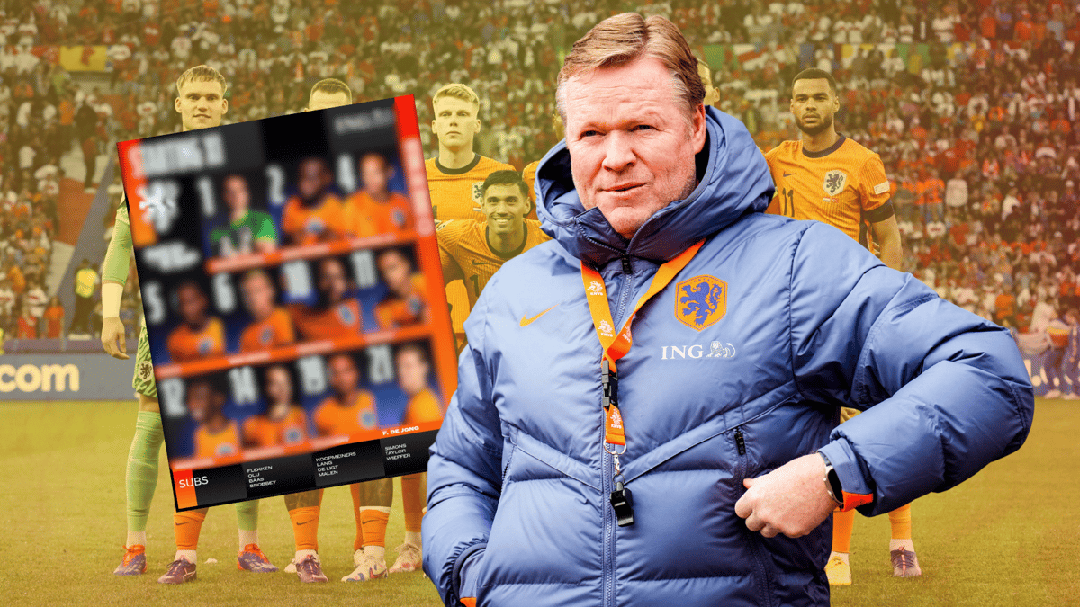Ronald Koeman presenteert Oranje-opstelling met maar liefst 5 ...