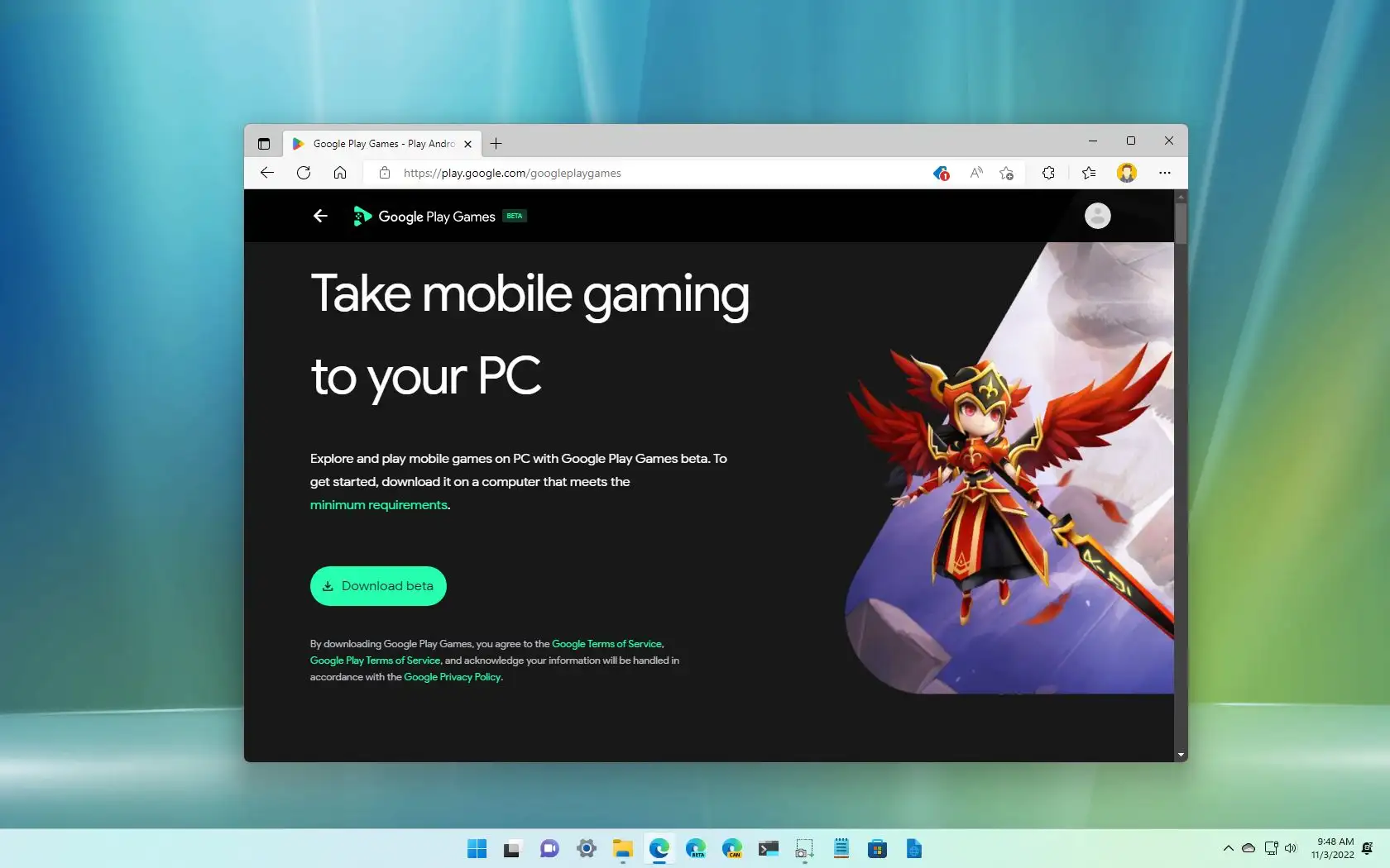 Cómo instalar Google Play Juegos en Windows paso a paso