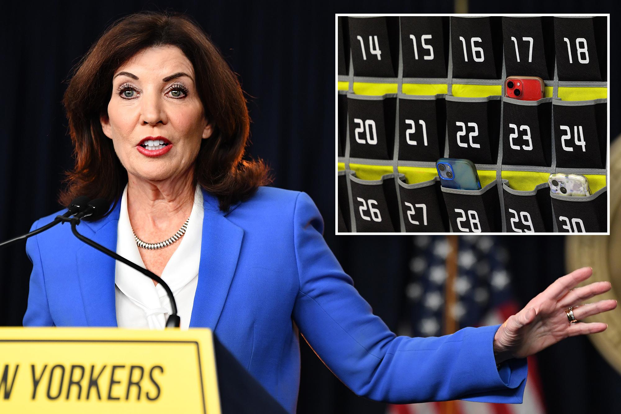NY parents push lawmakers to back Hochul’s smartphone ban over fears Dems watering it down ...