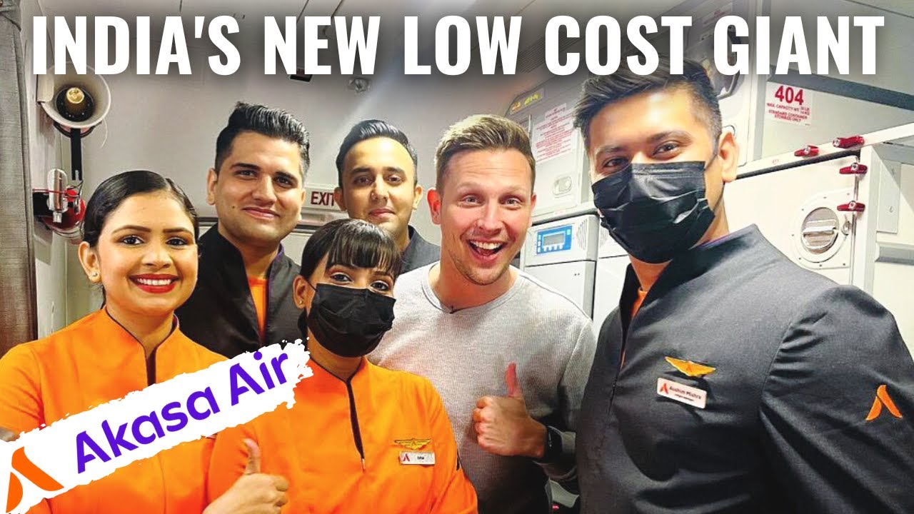 Akasa Air's First Flight - India's New Airline